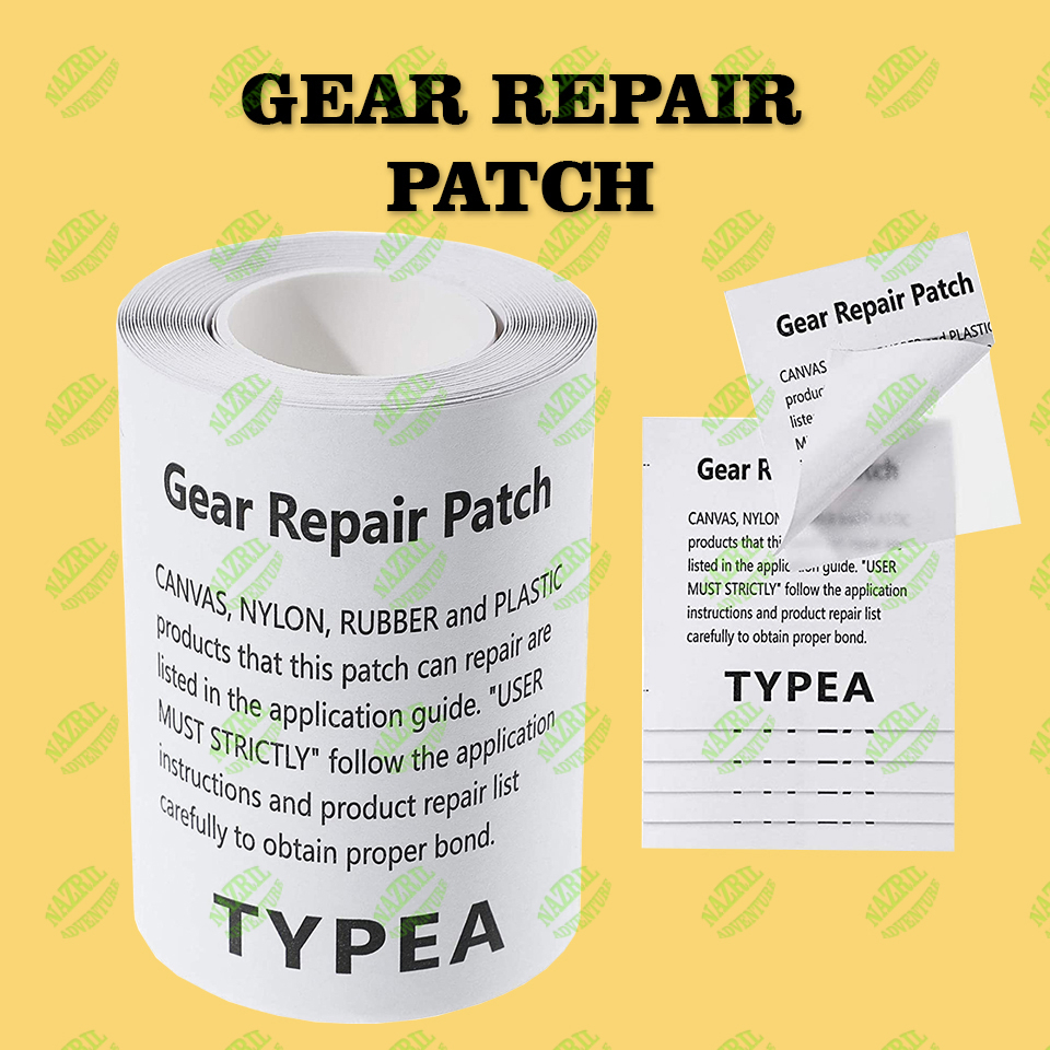 Jual Stiker Penambal Tenda TPU Gear Repair Patch Type A | Shopee Indonesia