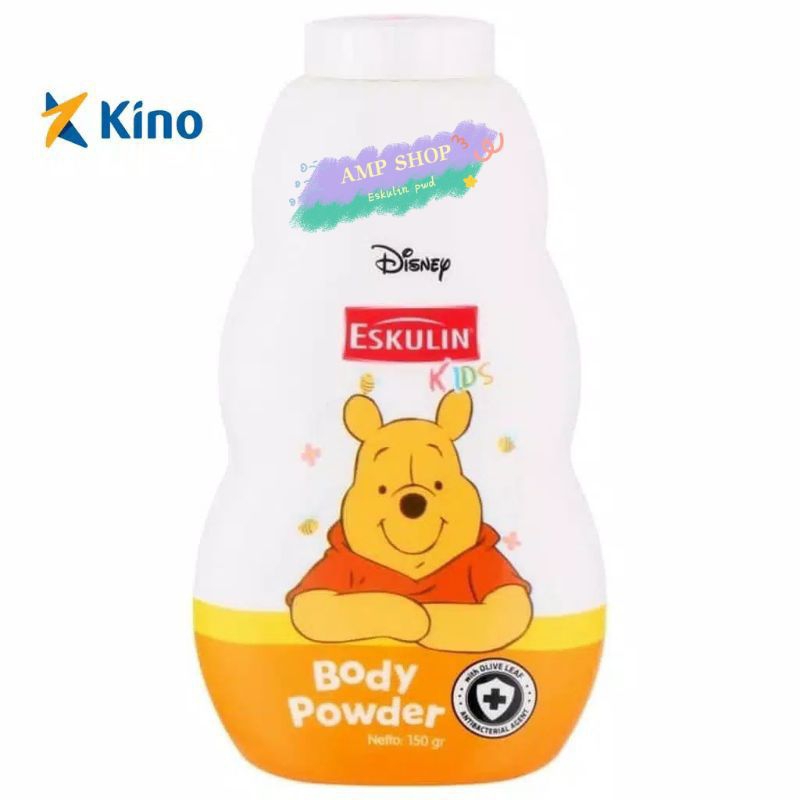 Jual ESKULIN KIDS BABY POWDER POOH 150gr/ BEDAK ANAK | Shopee Indonesia