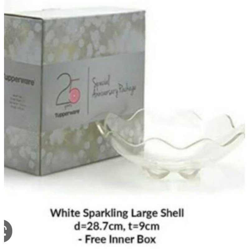 Jual Sparkling Large Shell Tupperware | Shopee Indonesia