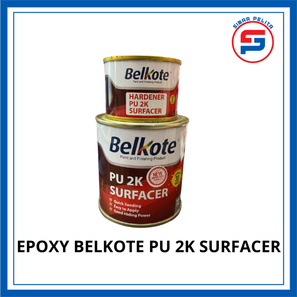 Jual EPOXY BELKOTE PU 2K SURFACER / EPOXY BELKOTE / BELKOTE / CAT DASAR ...