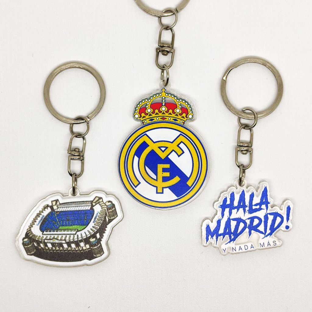 Jual Gantungan Kunci / Key Chain Motor Mobil Kamar Rumah Real Madrid ...