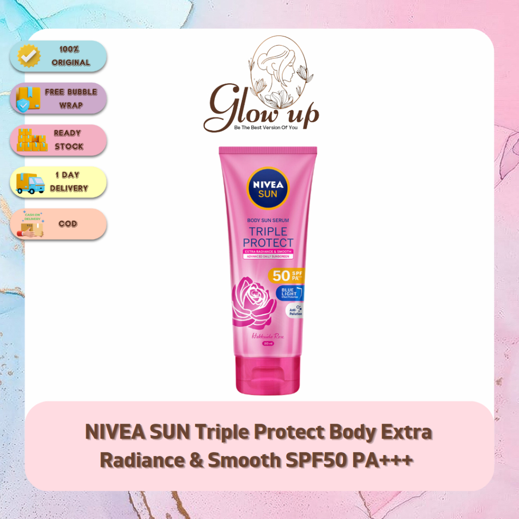 Jual NIVEA Sunblock Sun Lotion Spf 50/PA+++ / SPF 33 PA+++ 100 mL ...