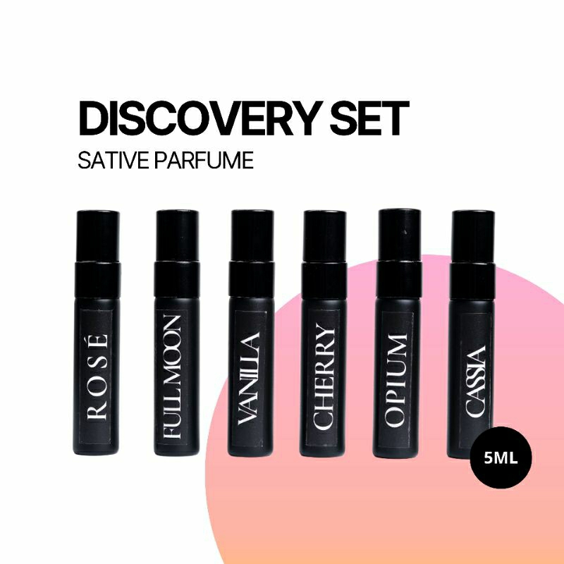 Jual TESTER VIAL PARFUM SATIVE 5ML BOTOL KACA | Shopee Indonesia
