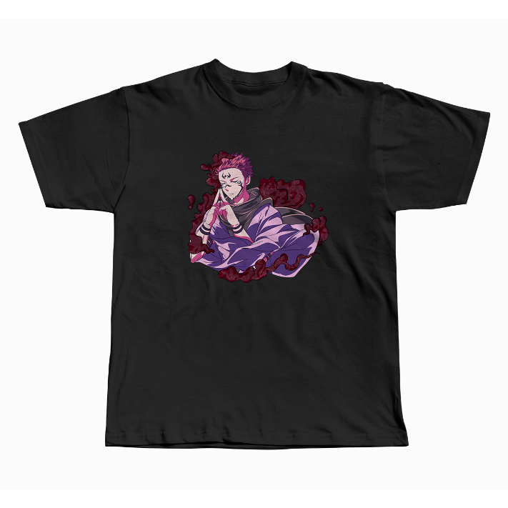 Jual Baju Anime Jujutsu Kaisen Cotton Combed 30s Pria Dan Wanita ...