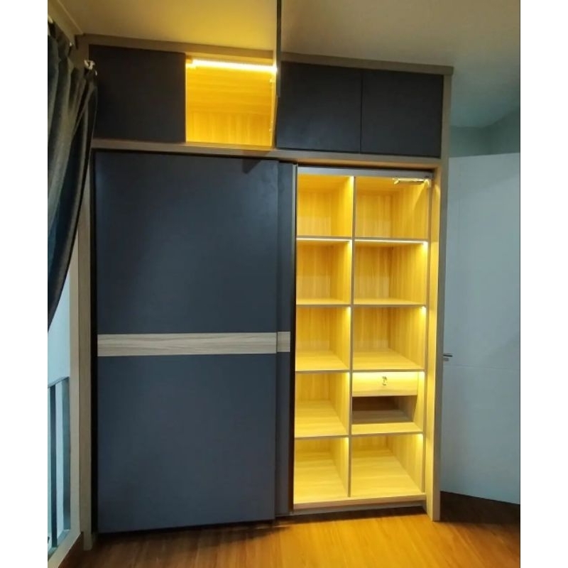 Jual lemari pakaian hpl minimalis custom | Shopee Indonesia