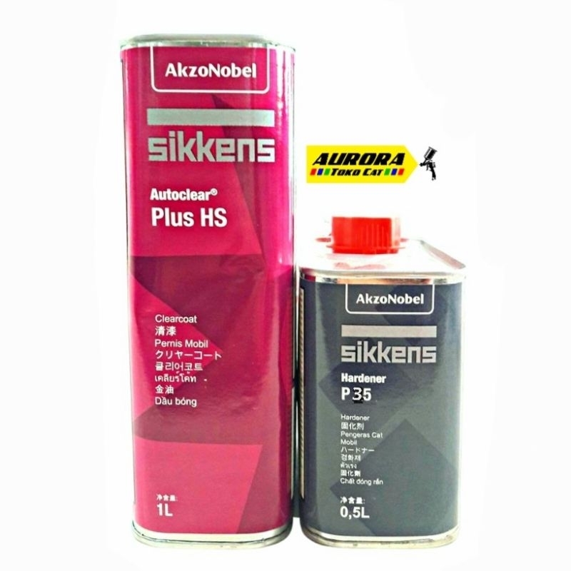 Jual Clear Sikkens Plus HS + Hardener P35 Siken | Shopee Indonesia