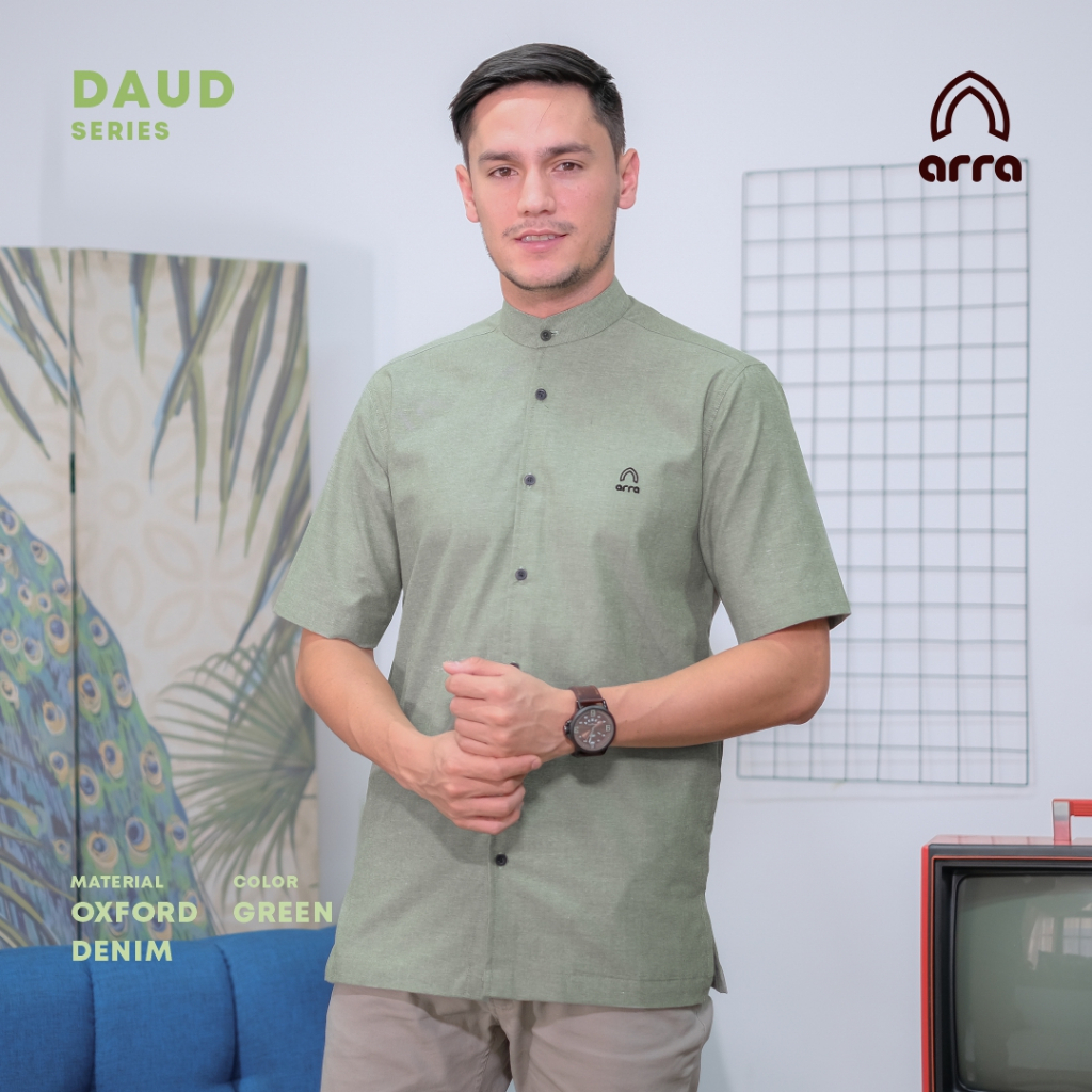 Jual ARRA - Baju Koko Nibras Dewasa Baju Koko Rabbani Pria Lengan ...