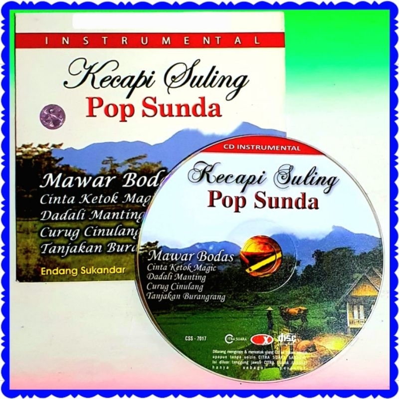 Jual KASET CD MUSIK LAGU KECAPI SULING POP SUNDA-LAGU INSTRUMENTAL KECAPI SULING-CD INSTRUMENTAL ...