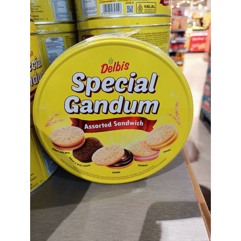 Jual Delbis Spesial gandum assorted sandwich 155.2g | Shopee Indonesia