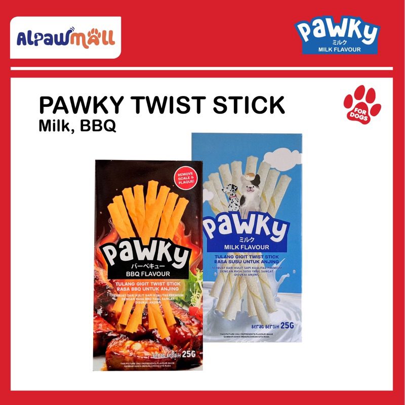 Jual AlpawMall Pawky Twist Stick - Tulang Gigit Pembersih Gigi untuk ...