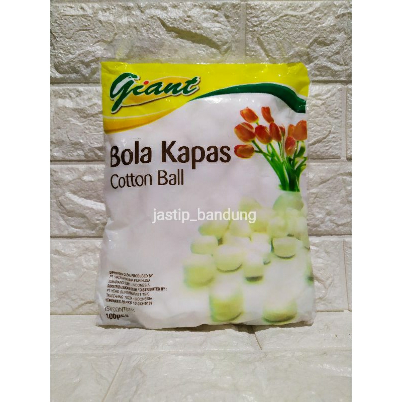 Jual Giant Bola Kapas Cotton Ball / Cotton Balls Giant / Bola Kapas ...