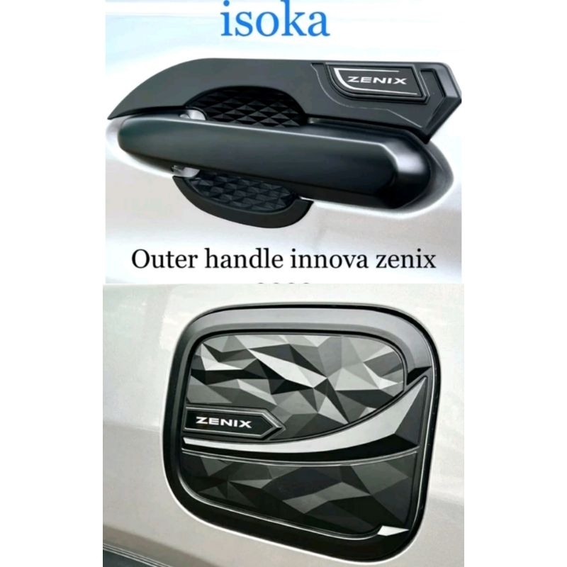 Jual Paket handle+outer+tank cover Innova zenix 2023 - 2024 tipe G dan V. | Shopee Indonesia