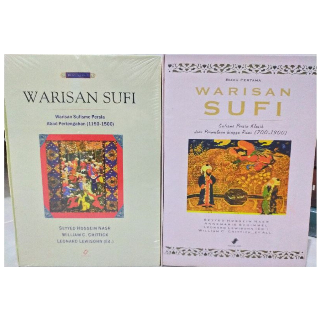 Jual Paket 2 Buku Warisan Sufi Jilid 1 Dan 2 - Seyyed Hossein Nasr - NR ...
