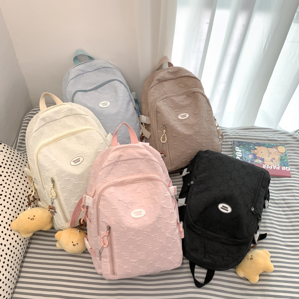 Jual TAS RANSEL WANITA FASHION 5552 BONEKA PUTIH | Shopee Indonesia