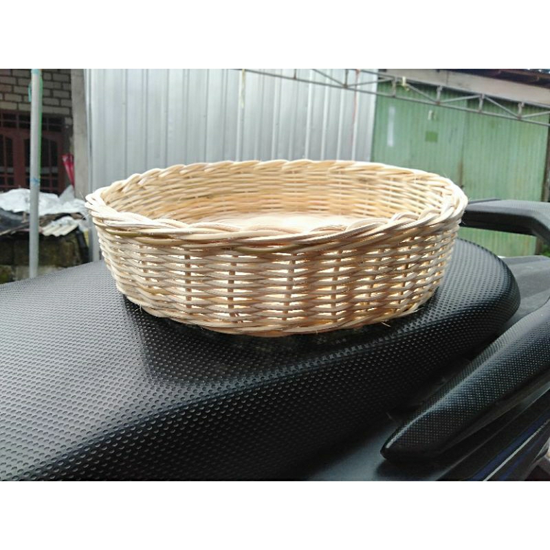 Jual keranjang rotan bulat D25 | Shopee Indonesia