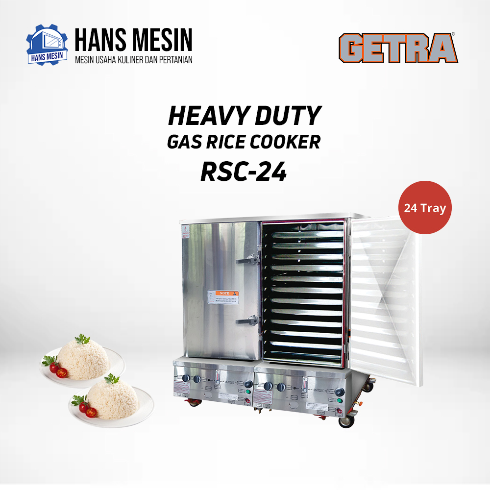 Jual HEAVY DUTY GAS RICE COOKER RSC-24 GETRA | Shopee Indonesia