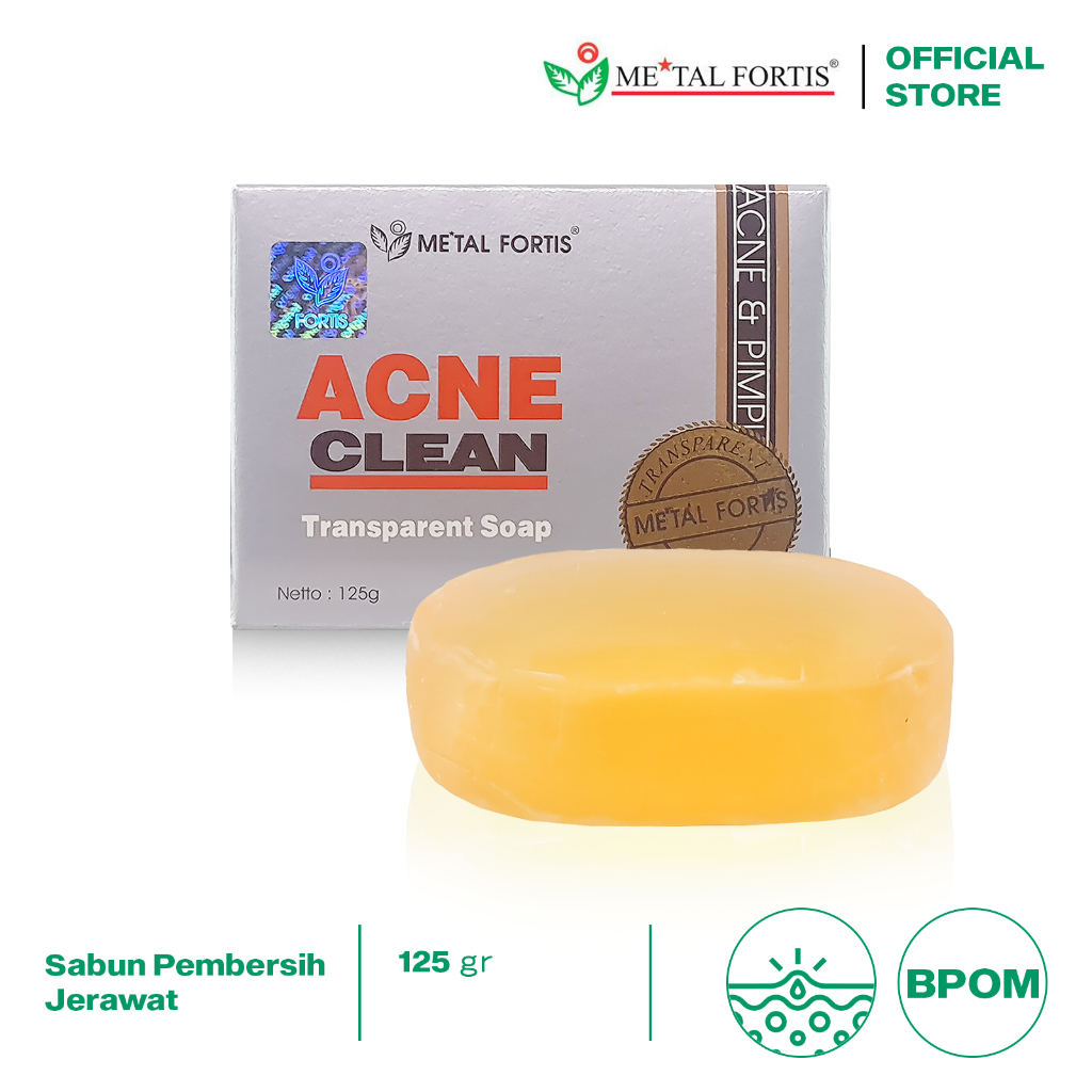 Jual METAL FORTIS Sabun Batang Pembersih Jerawat 85Gr / 125 Gr Acne ...