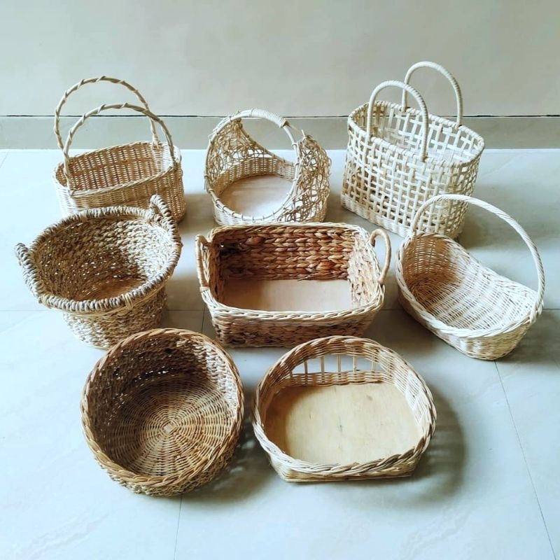 Jual Keranjang Rotan Parcel Hantaran | Shopee Indonesia