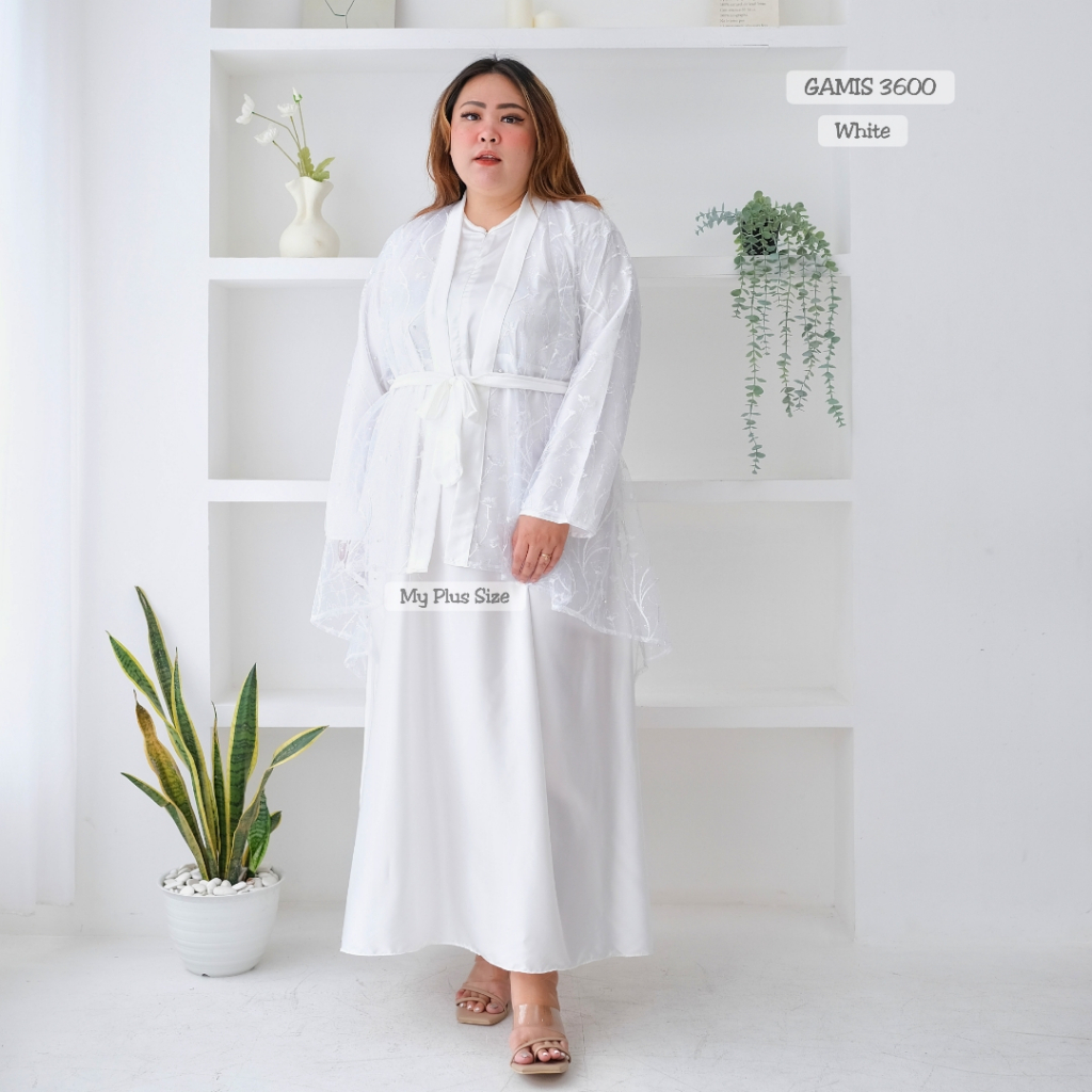 Jual Gamis Outer Tile Mutiara Jumbo 3600, Ld 130 & 142 cm | Shopee ...