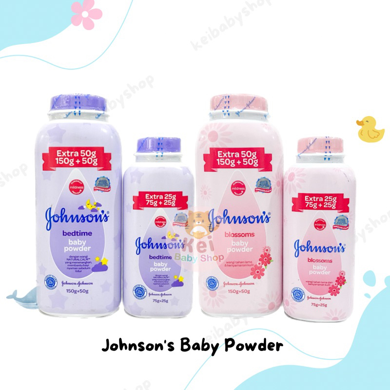 Jual Johnsons Baby Powder Blossoms Bedtime 75+25 150+50 / Bedak Bayi ...