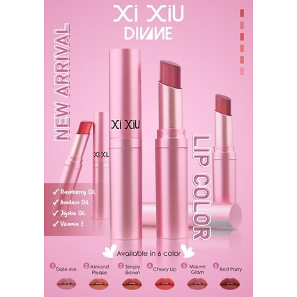 Jual NORA XI XIU Divine Lip Color | Matte Lipstick | Shopee Indonesia