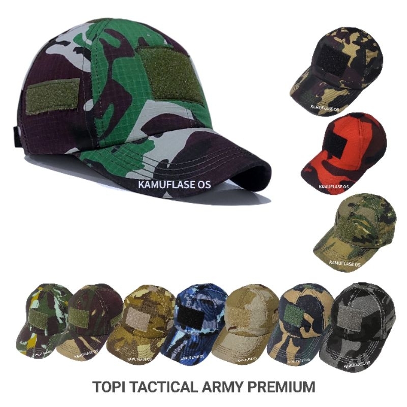 Jual Topi tactical velcro military topi camo topi army topi loreng tni ...