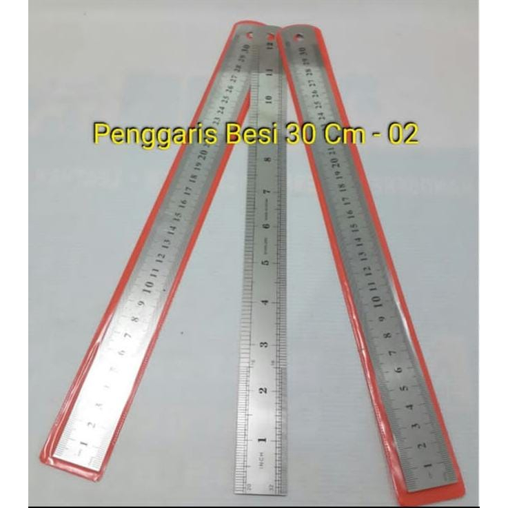 Jual Penggaris Besi 30 cm tebal | Ruler | Alat Tulis - Figo | Shopee ...