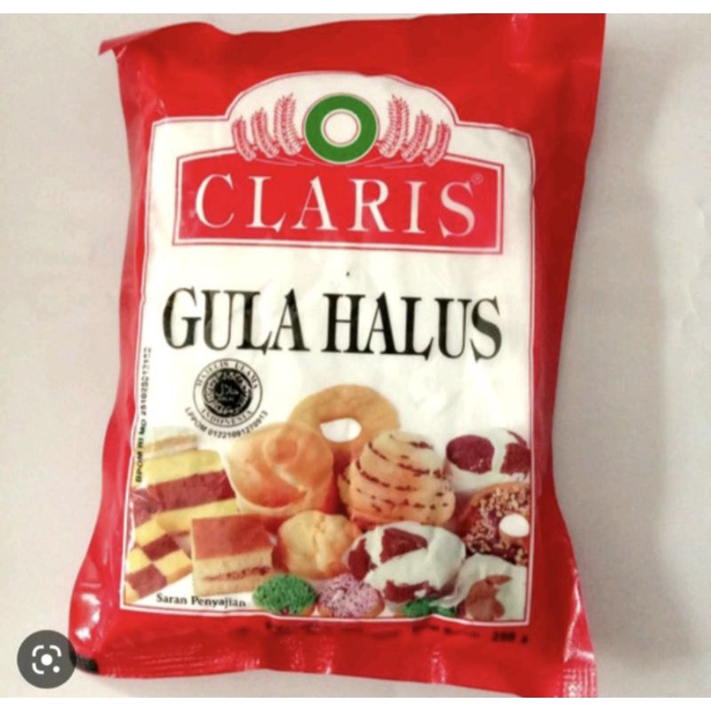 Jual Gula Halus Claris 250 gr Merah | Shopee Indonesia