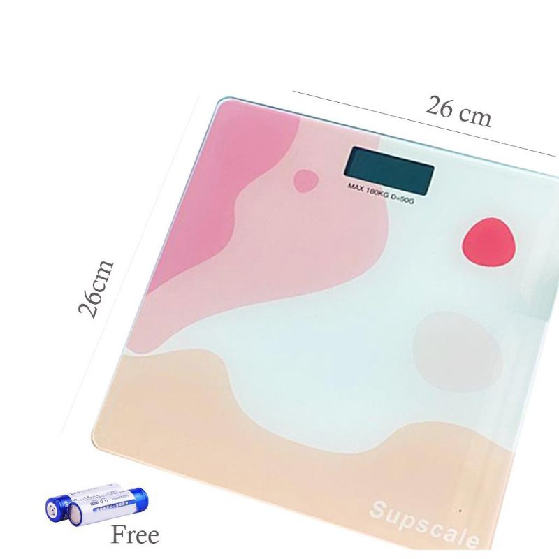 Jual Timbangan hitam Badan Digital 180KG Digital Scale Beban Load 180KG ...