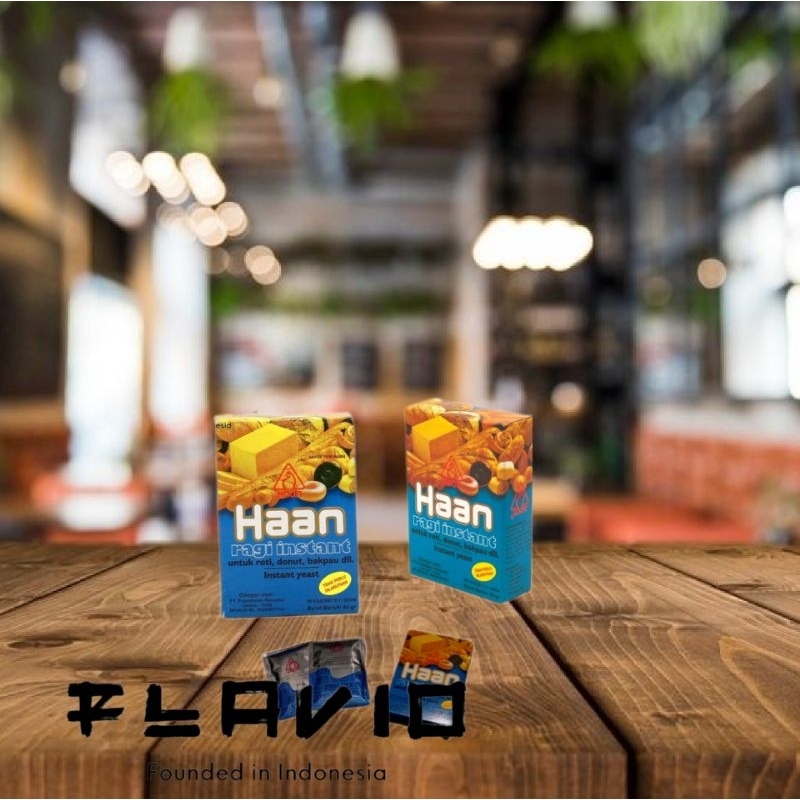 Jual Ragi sachet pengembang roti/donut/kue Haan ragi instant sachet ...