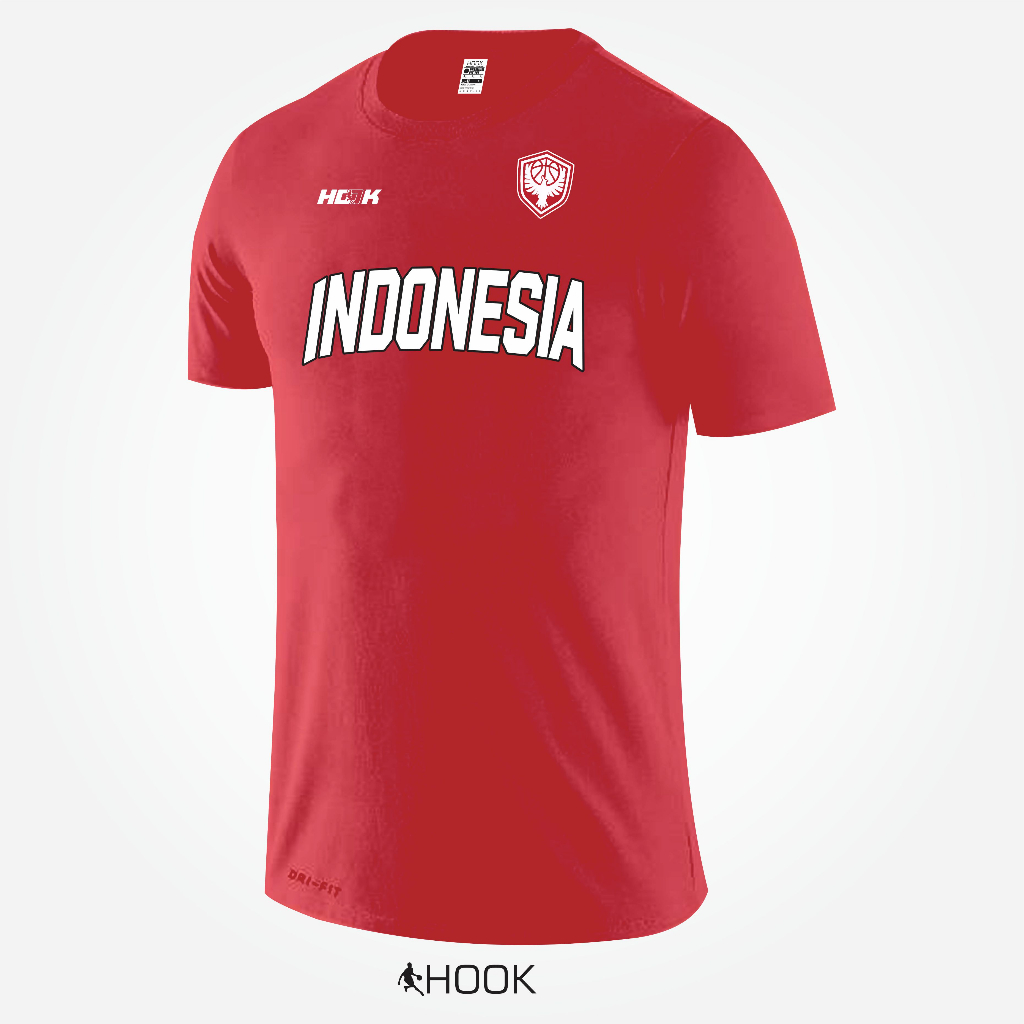 Jual KAOS BASKETBALL TIMNAS INDONESIA PERBASI CUSTOM | Shopee Indonesia