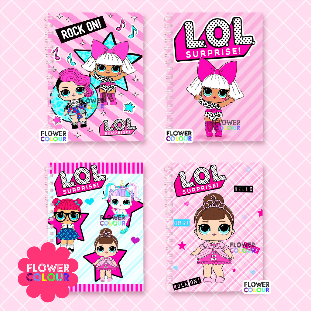 Jual Notebook Ring | Buku Catatan Karakter LOL | Notes LOL | Shopee ...