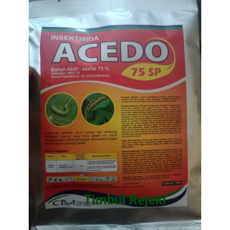 Jual Insektisida ACEDO 75 SP Asefat 75% | Shopee Indonesia