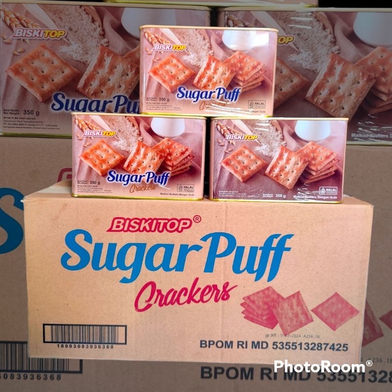 Jual Biskitop Sugar Puff 350g | Shopee Indonesia