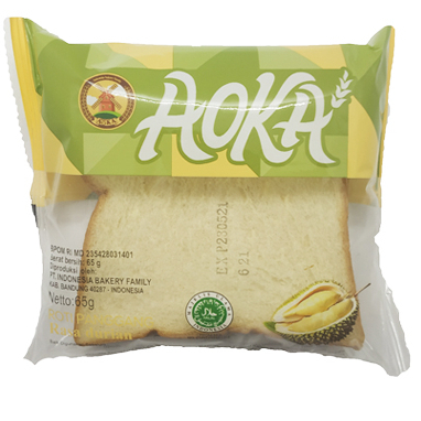Jual AOKA ROTI PANGGANG 65gr COKLAT VANILA SUSU KEJU MIX FRUITS ...