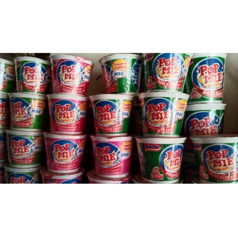 Jual POP MIE MINI 1 DUS ISI 24 | Shopee Indonesia