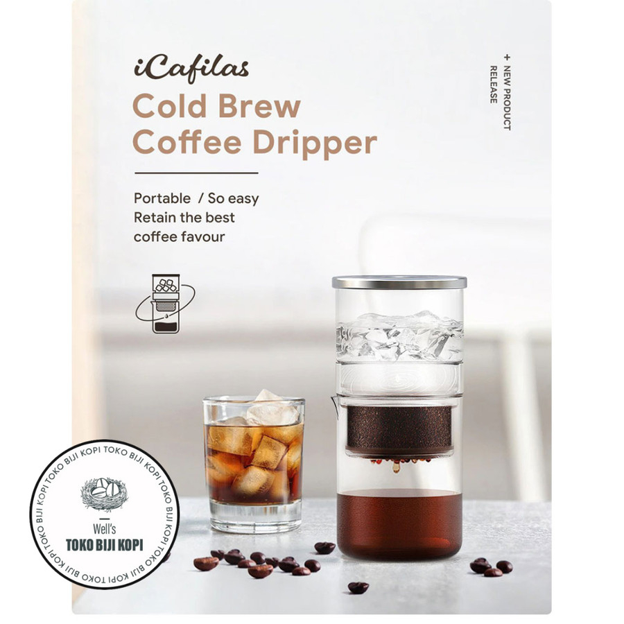 Jual COLD BREW COFFEE MAKER PORTABLE DRIPPER POT M224 - 300 ML | Shopee ...