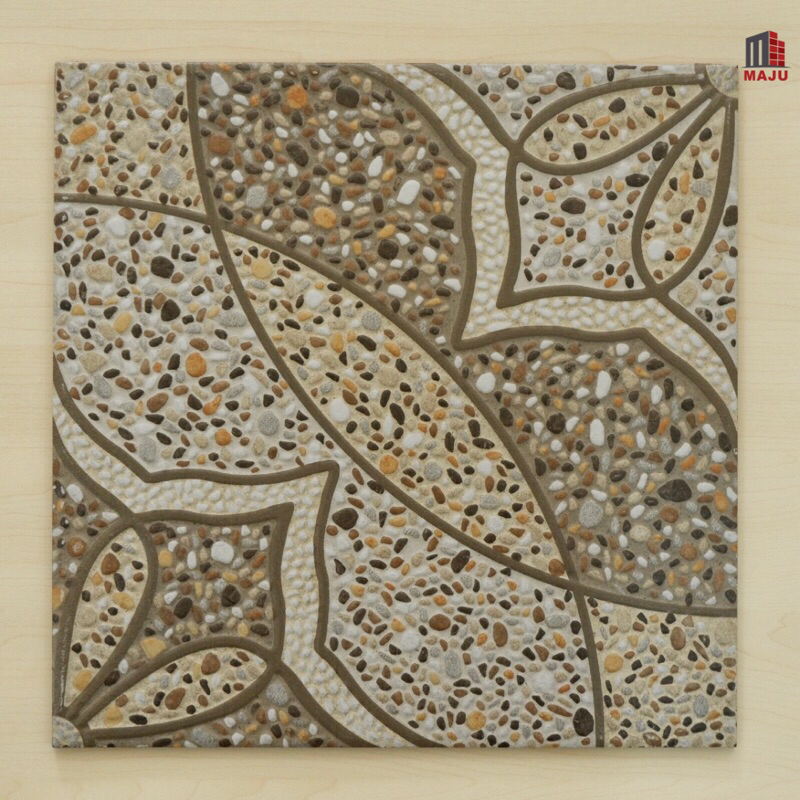 Jual Tegel Keramik Lantai Kasar 40x40 PREMIERE PSX75577 Motif Batu ...