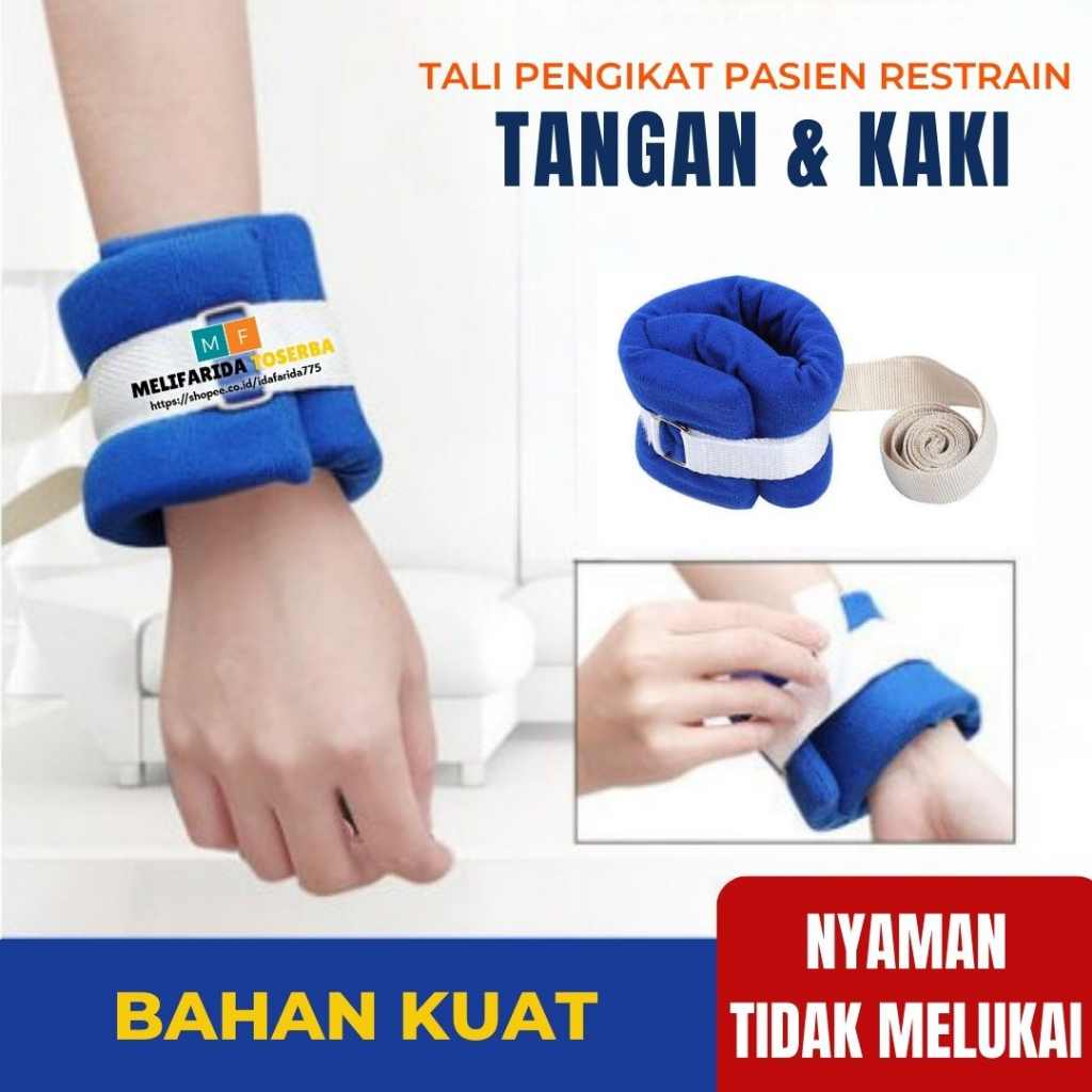 Jual Tali Pengikat Pengekang Restrain Pasien Pergelangan Tangan Kaki ...