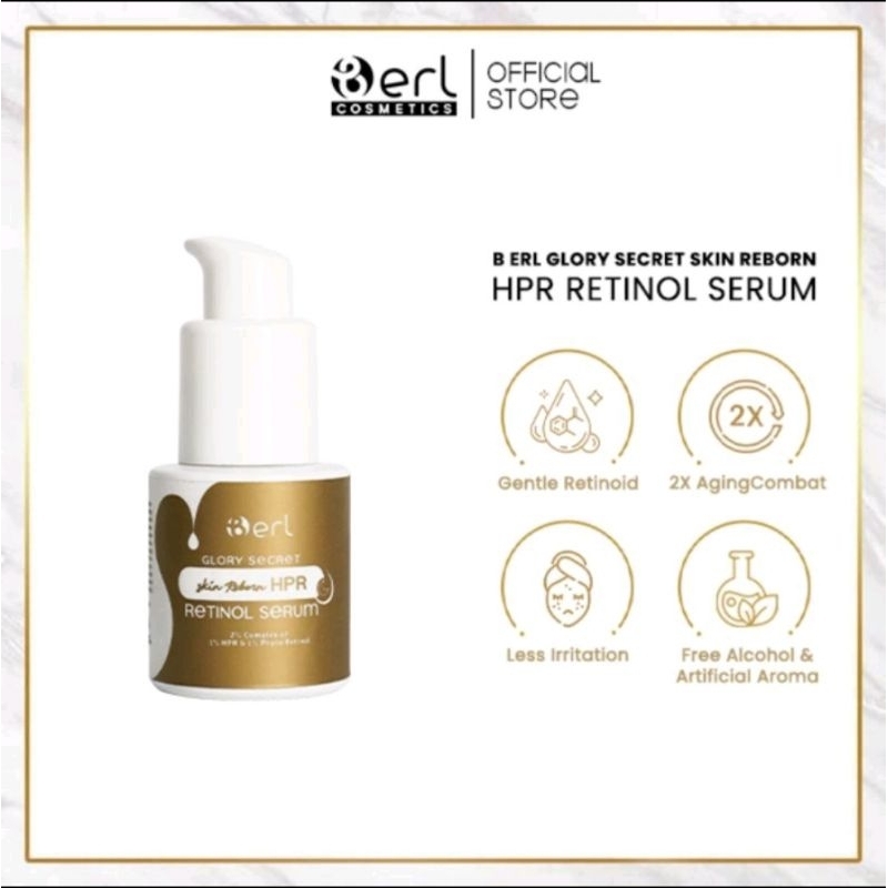 Jual Berl HPR Retinol serum/serum retinol/retinol/berl | Shopee Indonesia