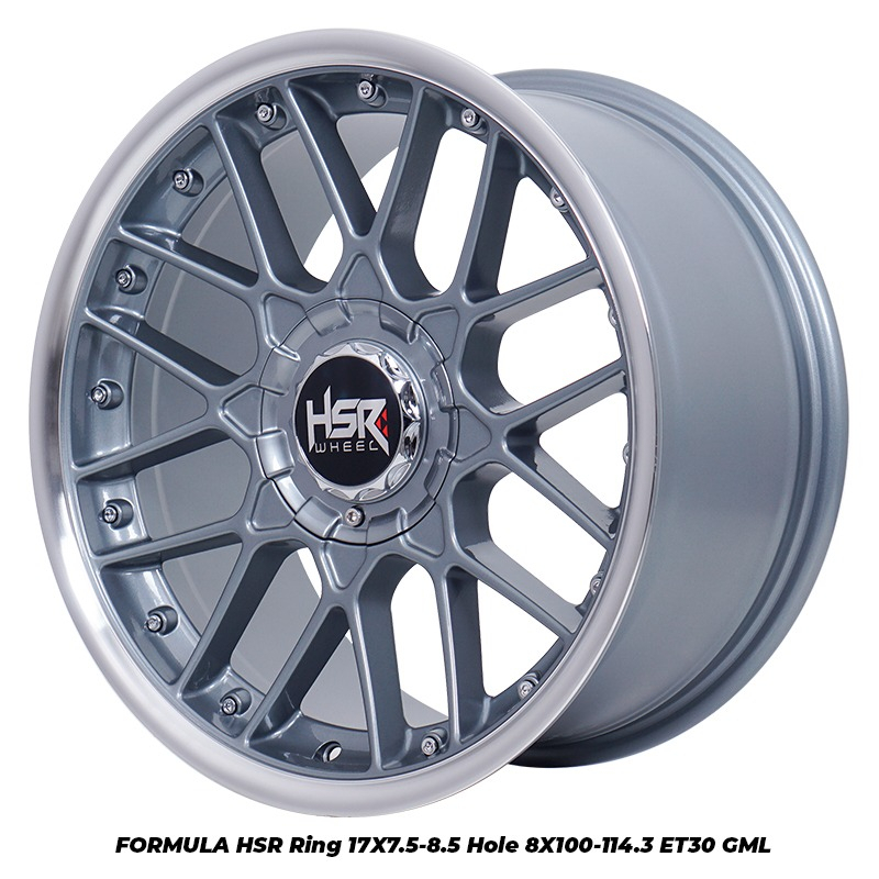 Jual VELG MOBIL RACING BEKASI HSR FORMULA R17 PCD 8X100/114,3 UNTUK ...