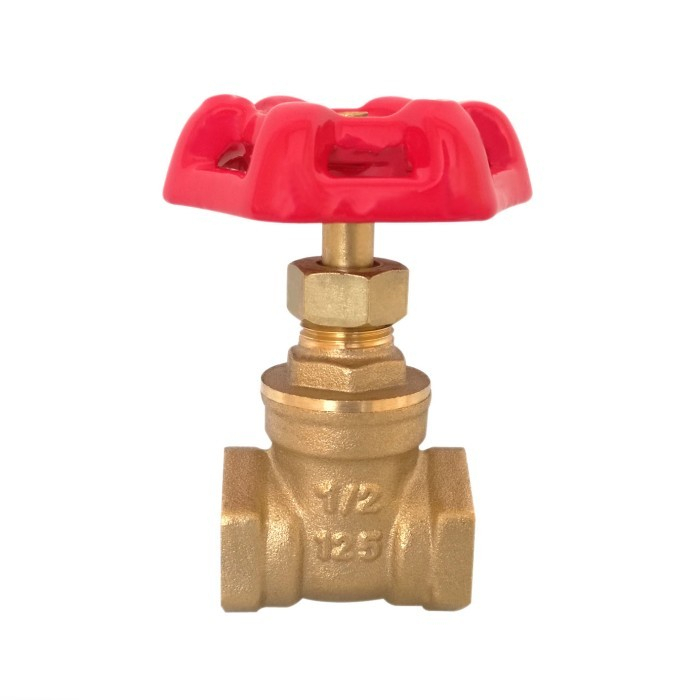 Jual GATE VALVE KUNINGAN 1/2 INCH KZ | Shopee Indonesia