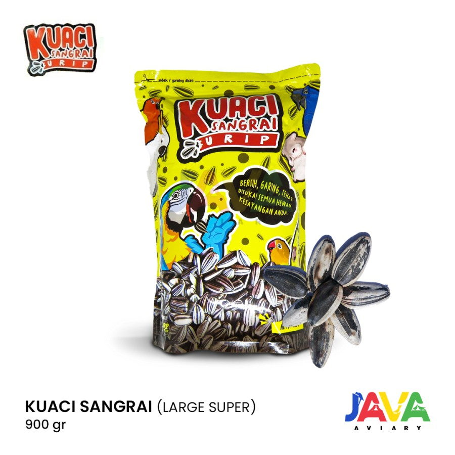 Jual Kuaci Sangrai Urip 900 gram LARGE SUPER Kwaci premium parrot macaw ...