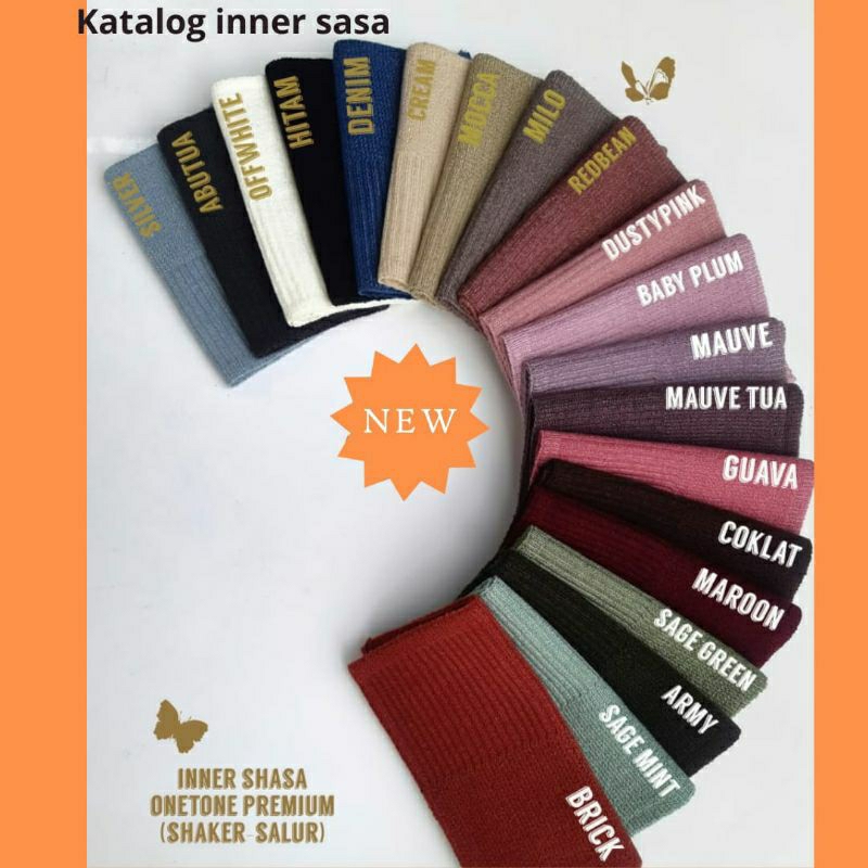 Jual BANDANA/INNER RAJUT SHASA PREMIUM | Shopee Indonesia