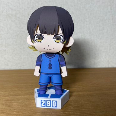 Jual DIY Papercraft "Bachira" Blue Lock (Action Figure) | Shopee Indonesia