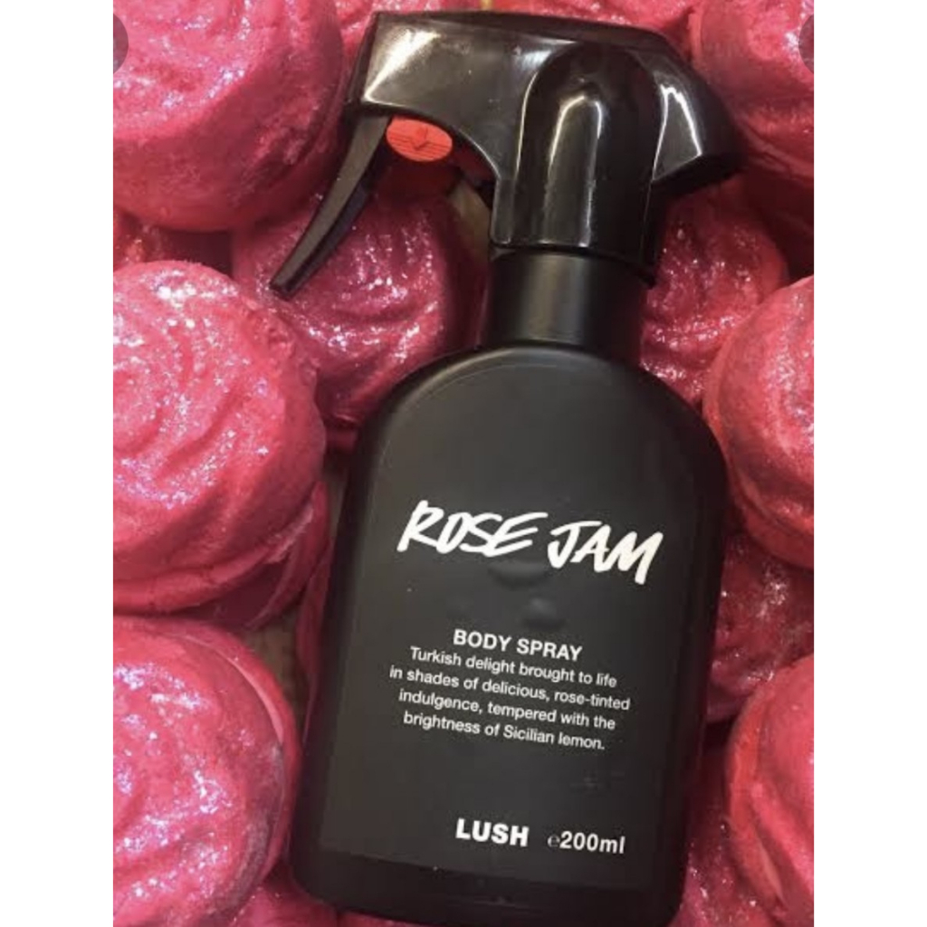 Jual LUSH ROSE JAM BODY SPRAY (200ml) | Shopee Indonesia