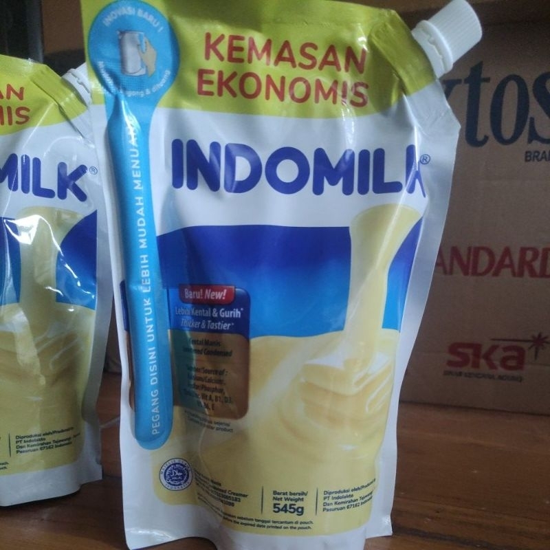 Jual Indomilk SKM Pouch 545 gr | Shopee Indonesia