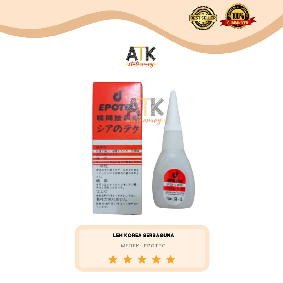 Jual Lem Korea Murah Handsome / Lem Serbaguna HS-10 / Lem Besi ( 1 Pack ...