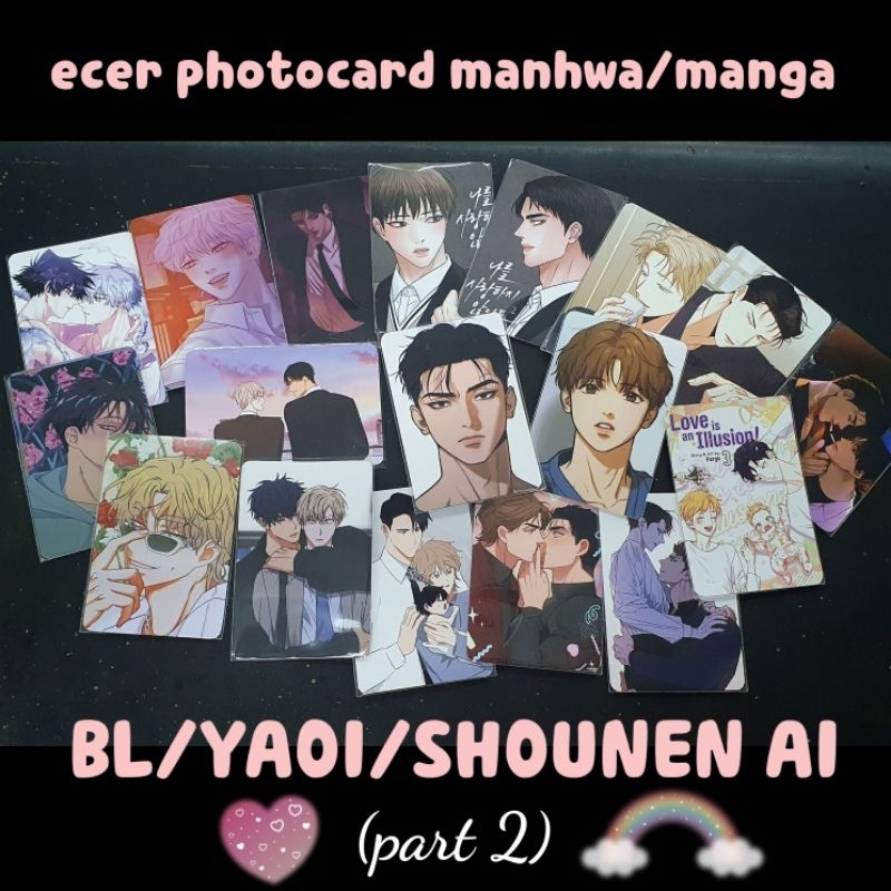 Jual ecer photocard manhwa/webtoon bl/yaoi/boys love part 2 | Shopee Indonesia