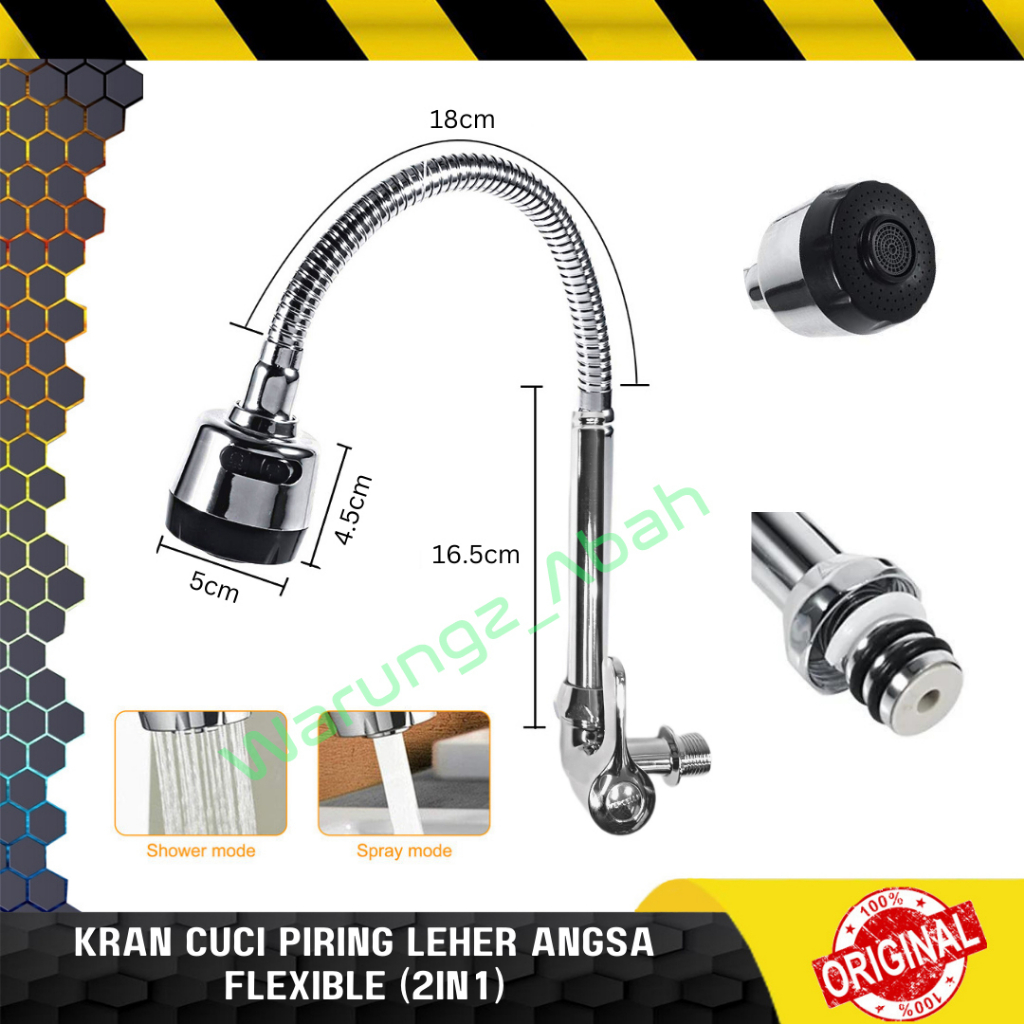 Jual ENCHANTING KERAN KRAN AIR CUCI PIRING DINDING DINGDING TEMBOK WALL MOUNTED KITCHEN PANTRY ...